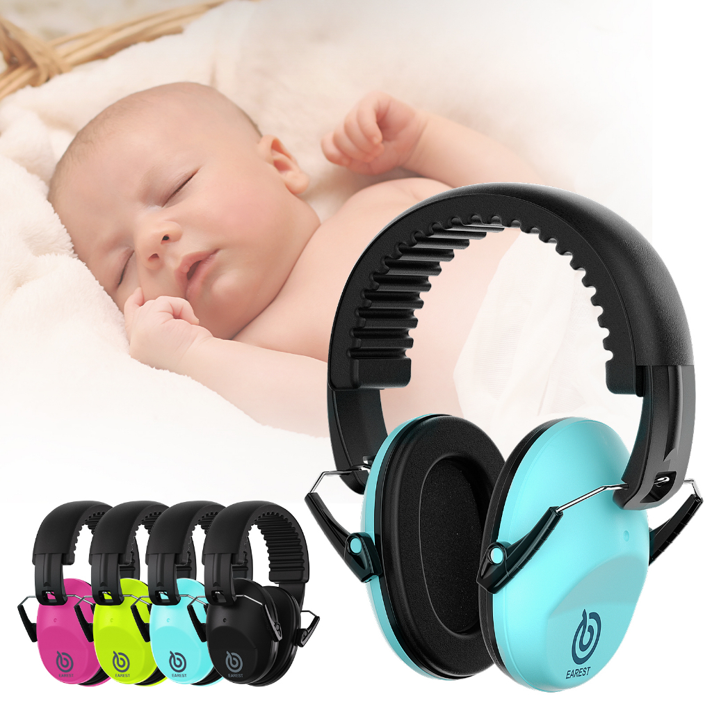 EAREST Hearing Protection Ear Muffs, Noise Reduction Safety Ear Muffs ...