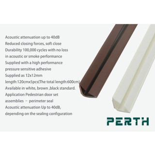 Acoustic door seals (Heavy Duty) Acoustic Double V Perimeter ...
