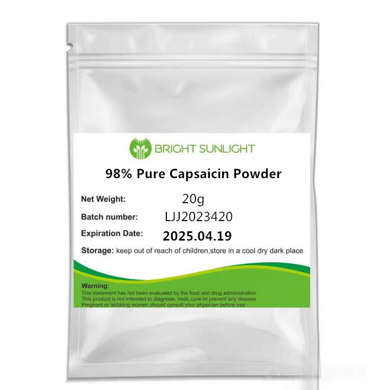 Pure CAPSAICIN 98% Chilli Pepper Extract Powder 20g Capsaicin powder ...