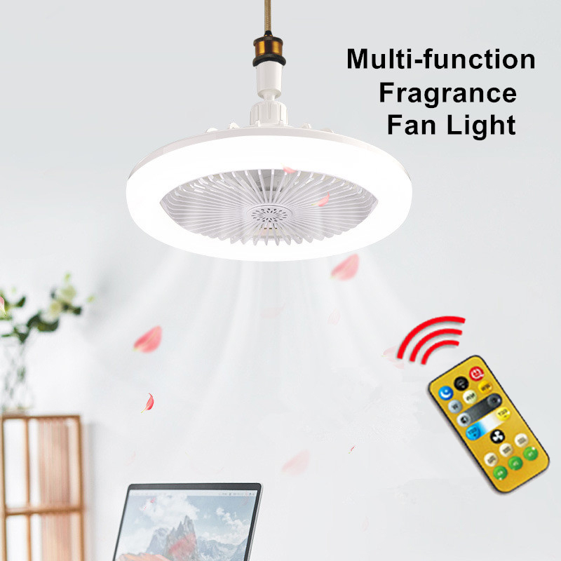 Multi function Scented LED Ceiling Fan Lights 30W Directional ...