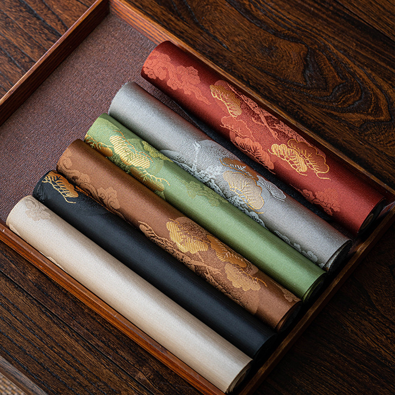 Tea Set Mat Brocade Cloud Pine Pad Tea Ceremony Tea Things Tea Service ...