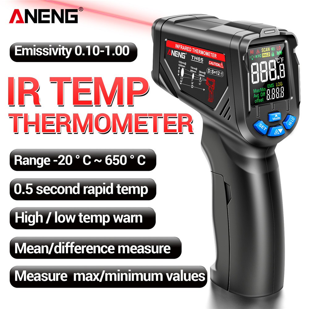 ANENG TH05 non-contact high precision detector rapid measurement tester ...