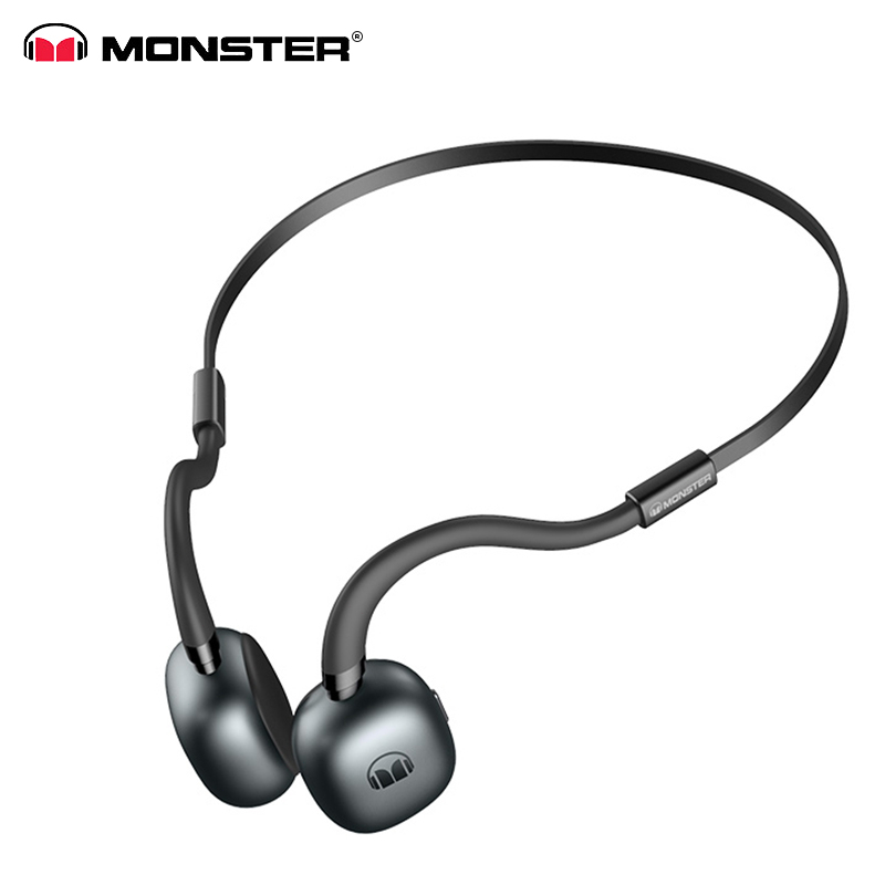 Monster Bone Conduction Bluetooth Wireless Sports Headphones open ear ...