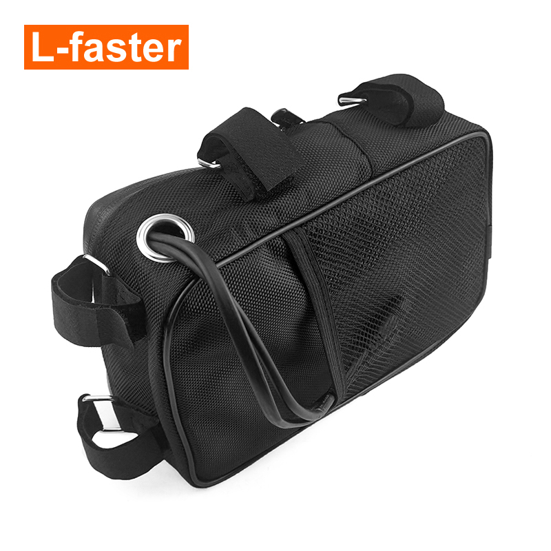 Electric Bicycle Frame E-bike Full Suspension Portable Pack Battery Bag ...