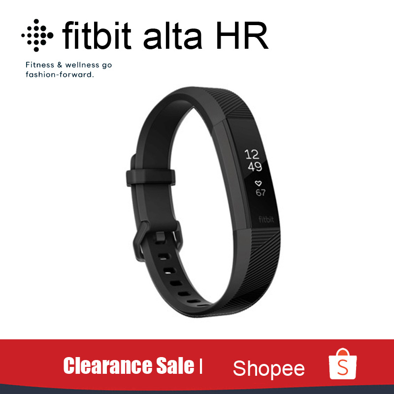 【Ready Stock】 Fitbit Alta HR Smart Wristband Fitness Tracker(Large ...