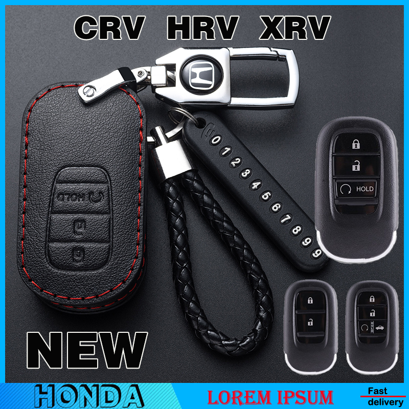 HONDA HRV XRV 2022 - 2023 Keyless Remote Car Key leather Cover Case ...