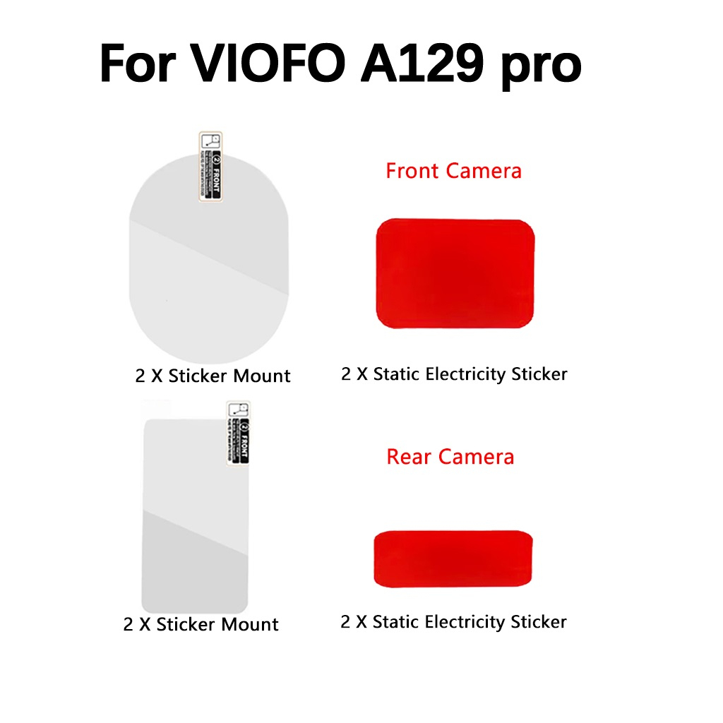 For VIOFO A129 pro dash cam Accessory Set and Rear Cam Accessory Set ...