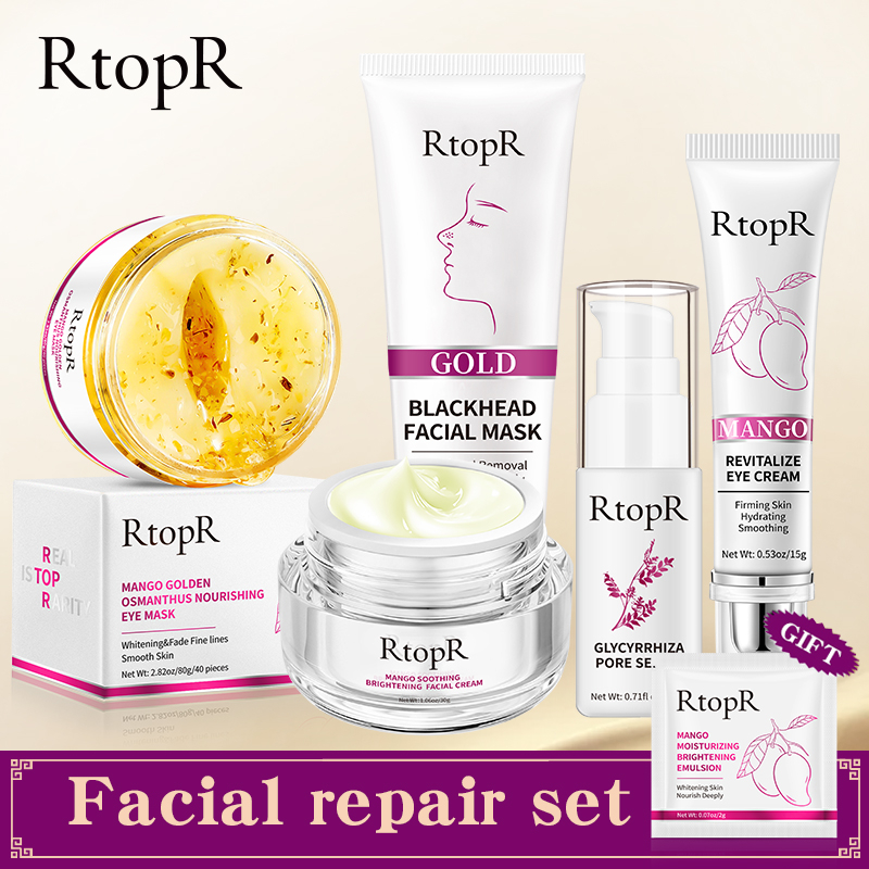 RtopR Whitening Face Skin Care Beauty Treatment Set Glycyrrhiza Face ...