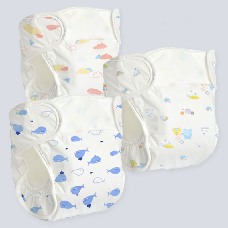 Newborn Baby Washable Reusable Washable Cotton Cloth Diaper Diapers ...
