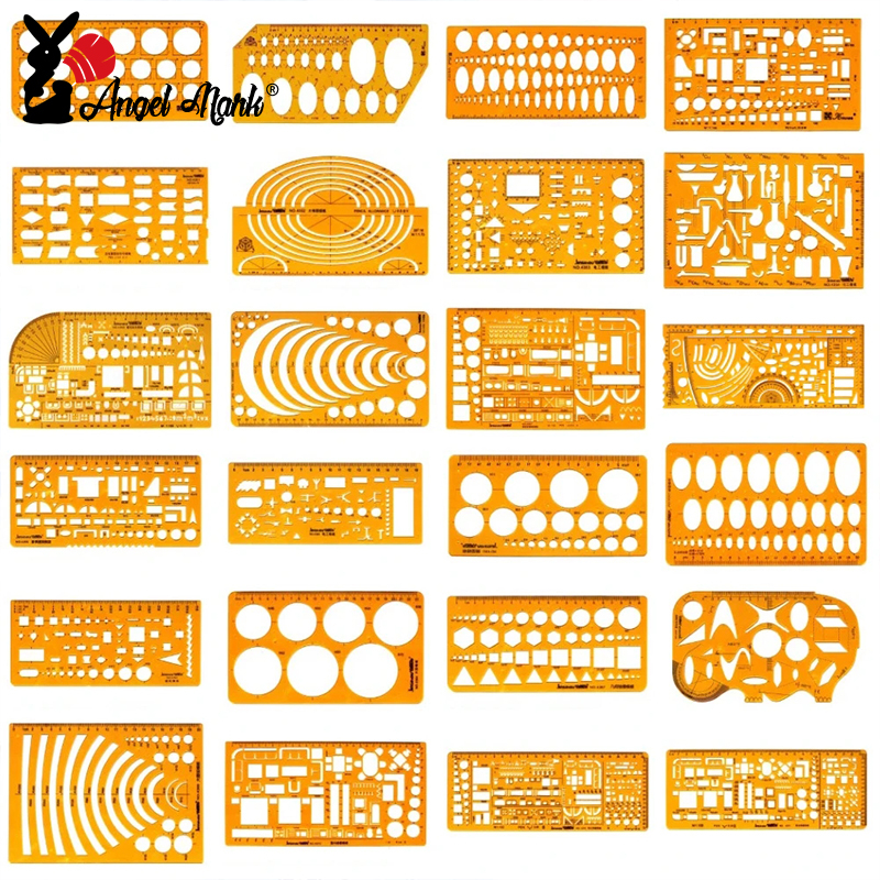 Angel Mark Architect Multi Purpose Drawing Template Set House Plan ...