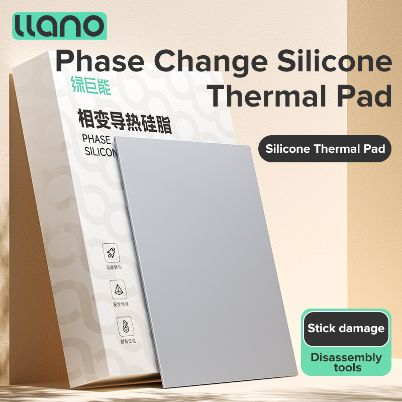 LlANO Phase Change Silicone Thermal Pad A Must-Have Silicon Grease ...