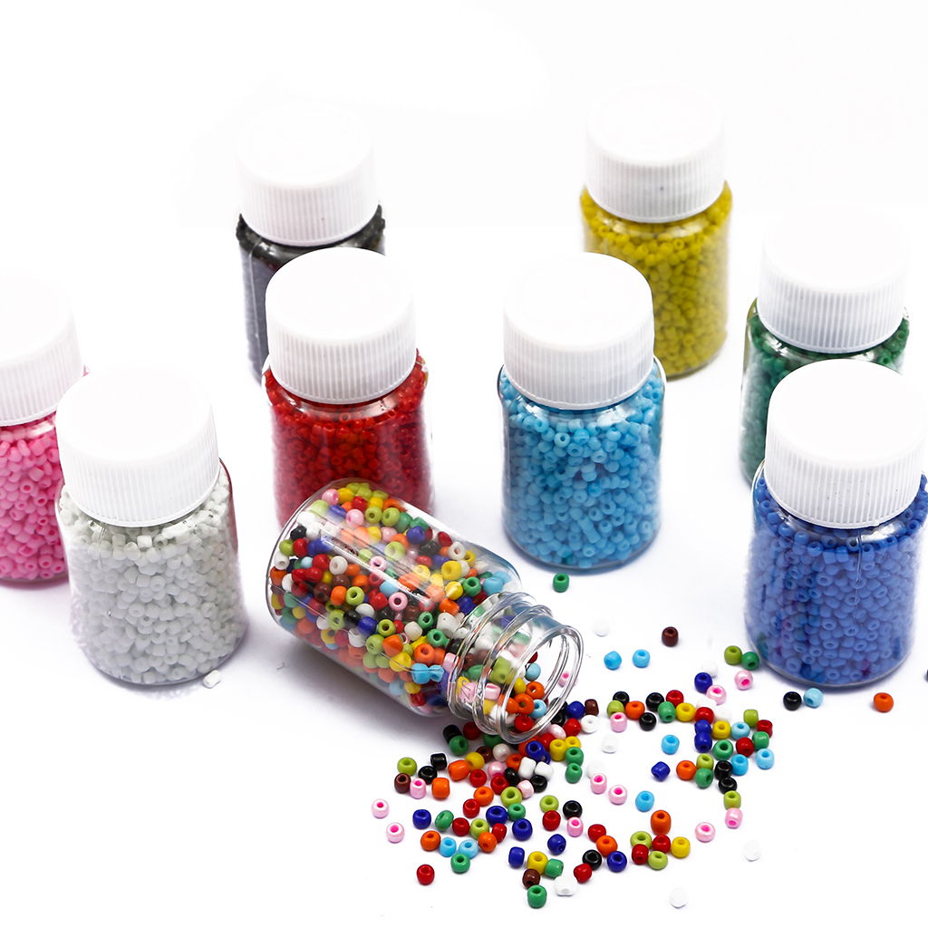 3000pcs Bottled 2mm Glass Seed Beads Charm Czech beads Handmade beads ...