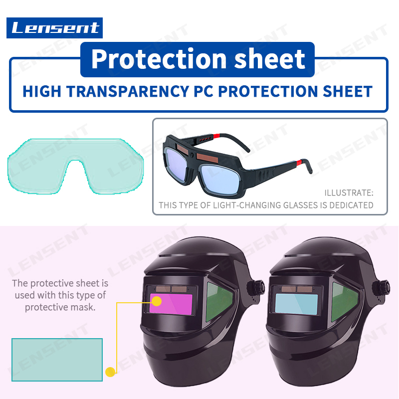 Lensent Protective sheet welding protective mask glasses welder ...
