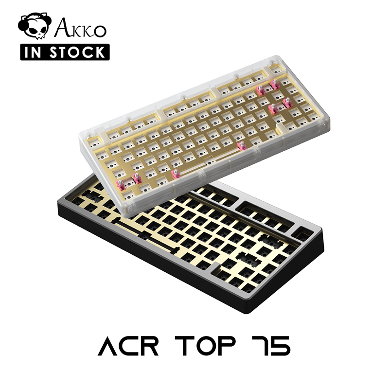 Akko ACR TOP 75 Kit RGB Hot-swappable Wired Mechanical Keyboard DIY Kit ...
