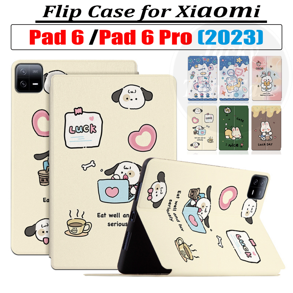 For Xiaomi Pad 6 (2023) Pad6 Pro 11.0-inch Fashion Cute Cartoon Case Mi Pad 6Pro 5G Smart ...