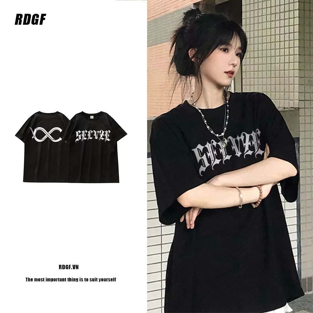 RDGF Women 100% Cotton Fashion Loose Tshirt American Hip Hop Style ...