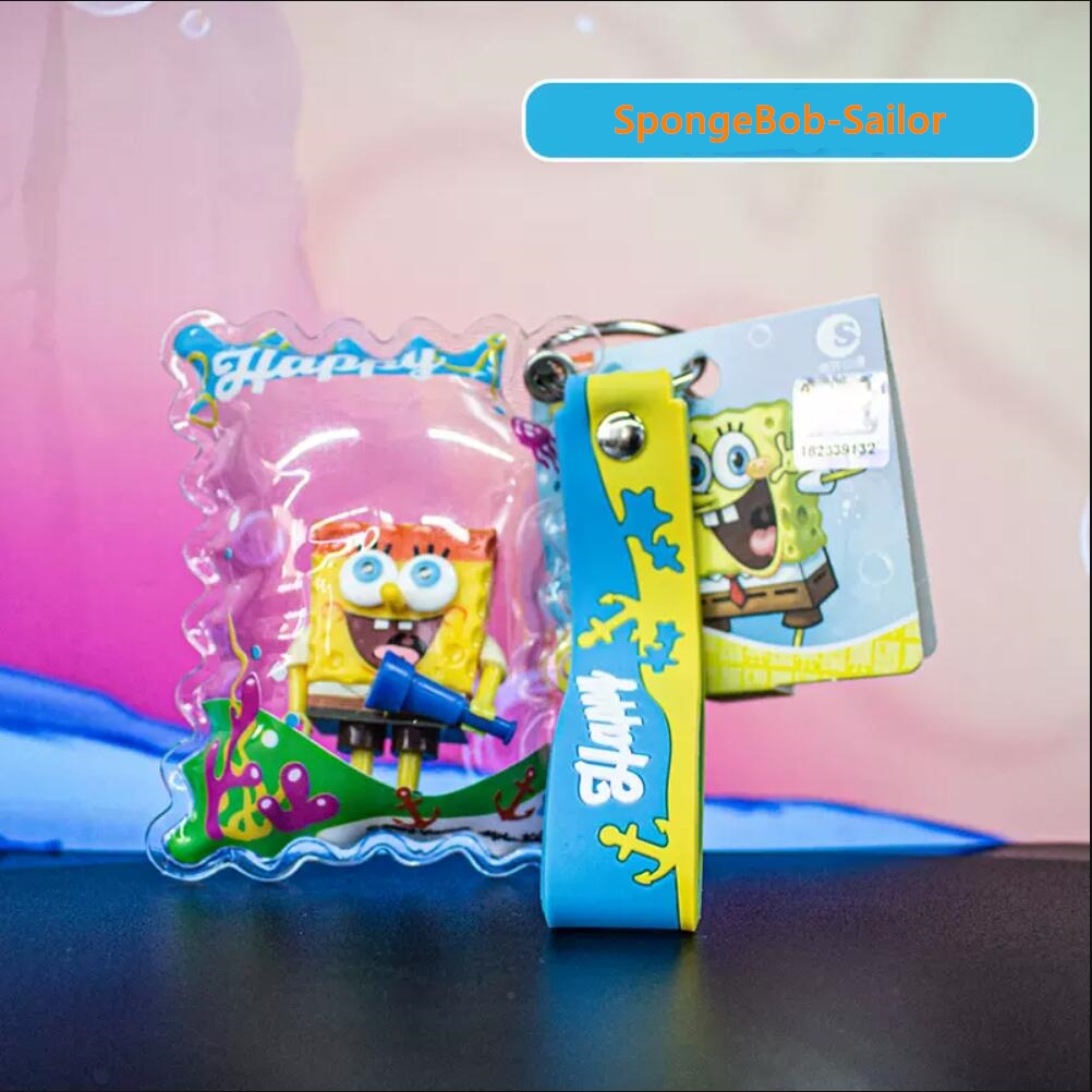 SpongeBob Squarepants nickelodeon Key Chain backpack buckle Toys ...