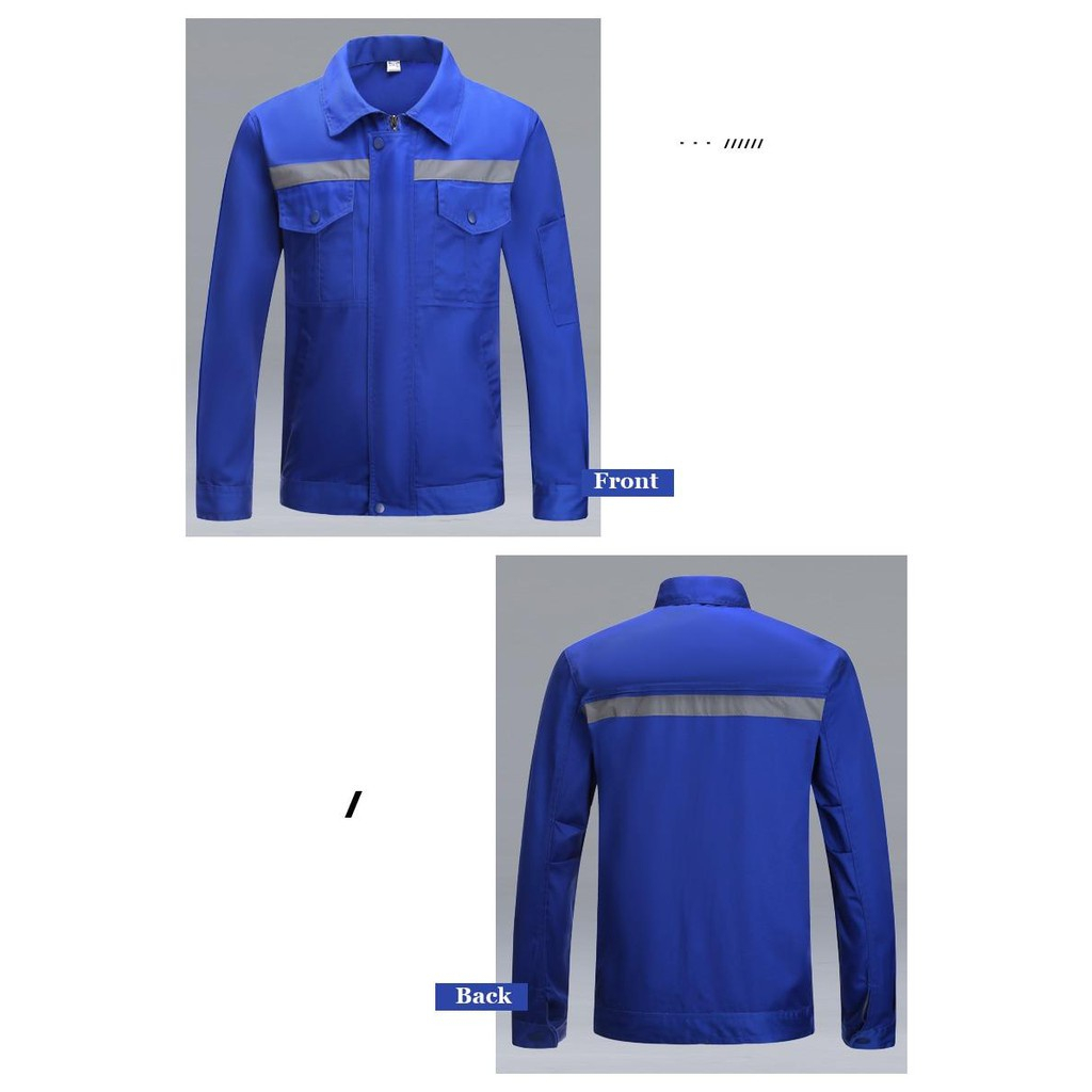 【🇲🇾MALAYSIA READY STOCK】PPE Baju Safety Jacket Long Sleeve Men Women ...