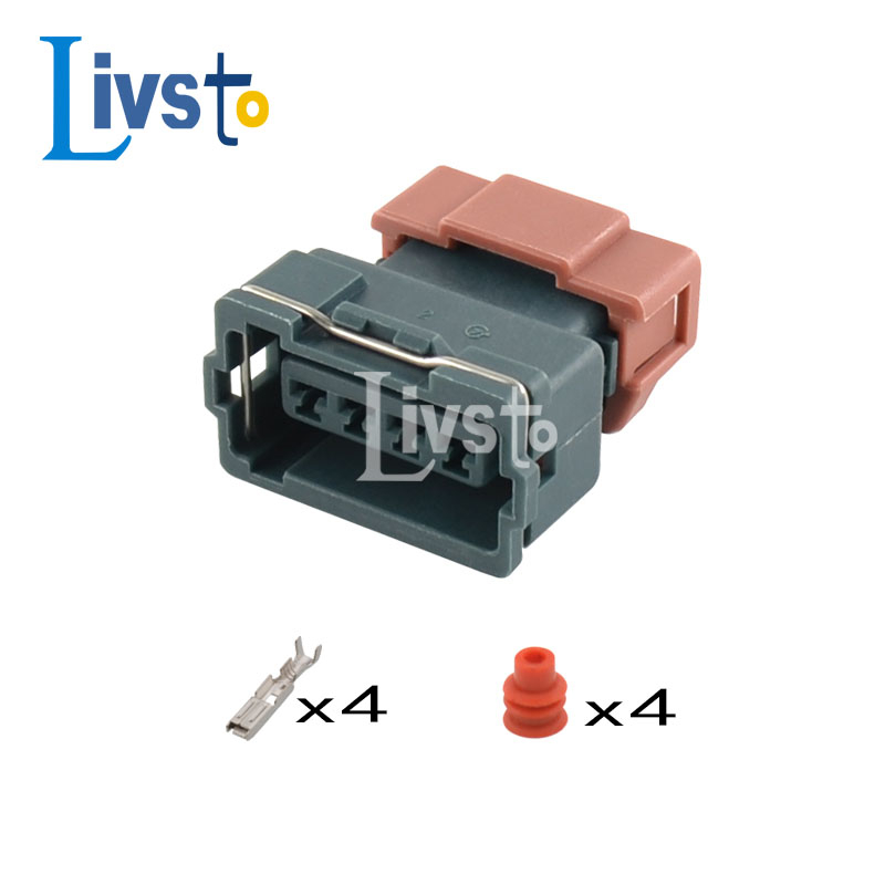 1 set 4 Pin Proton Wira 1.8 4G93 4G63 DOHC Distributor Socket Connector ...