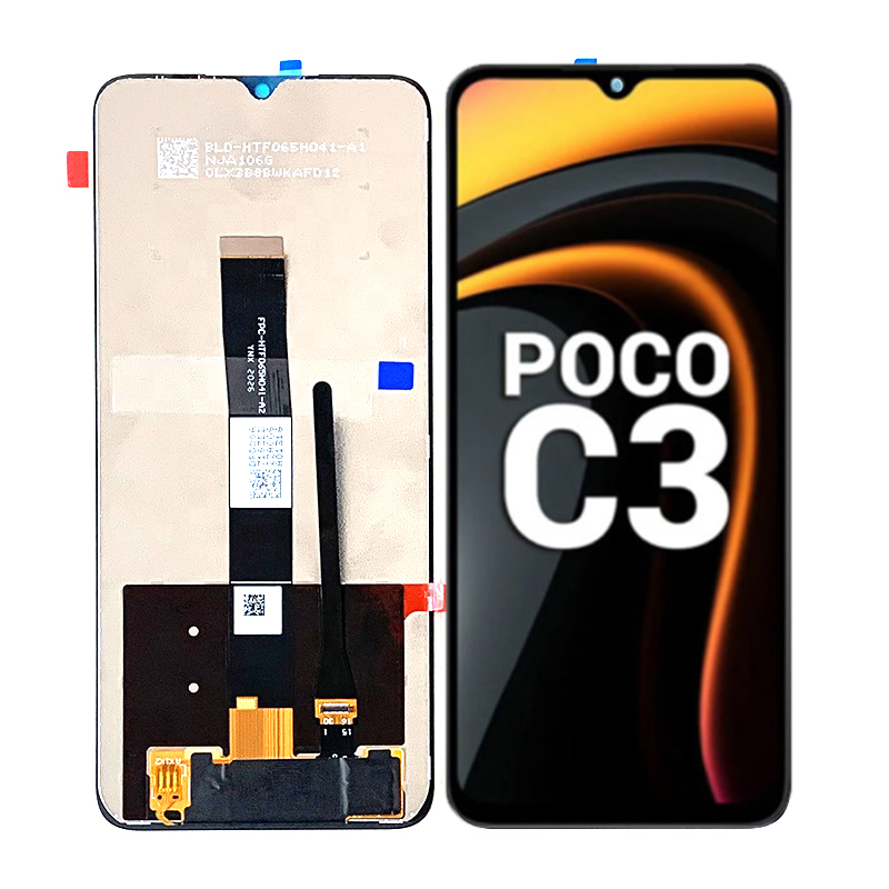 Original For Xiaomi Poco C3 LCD Display Screen With Frame Display Touch ...