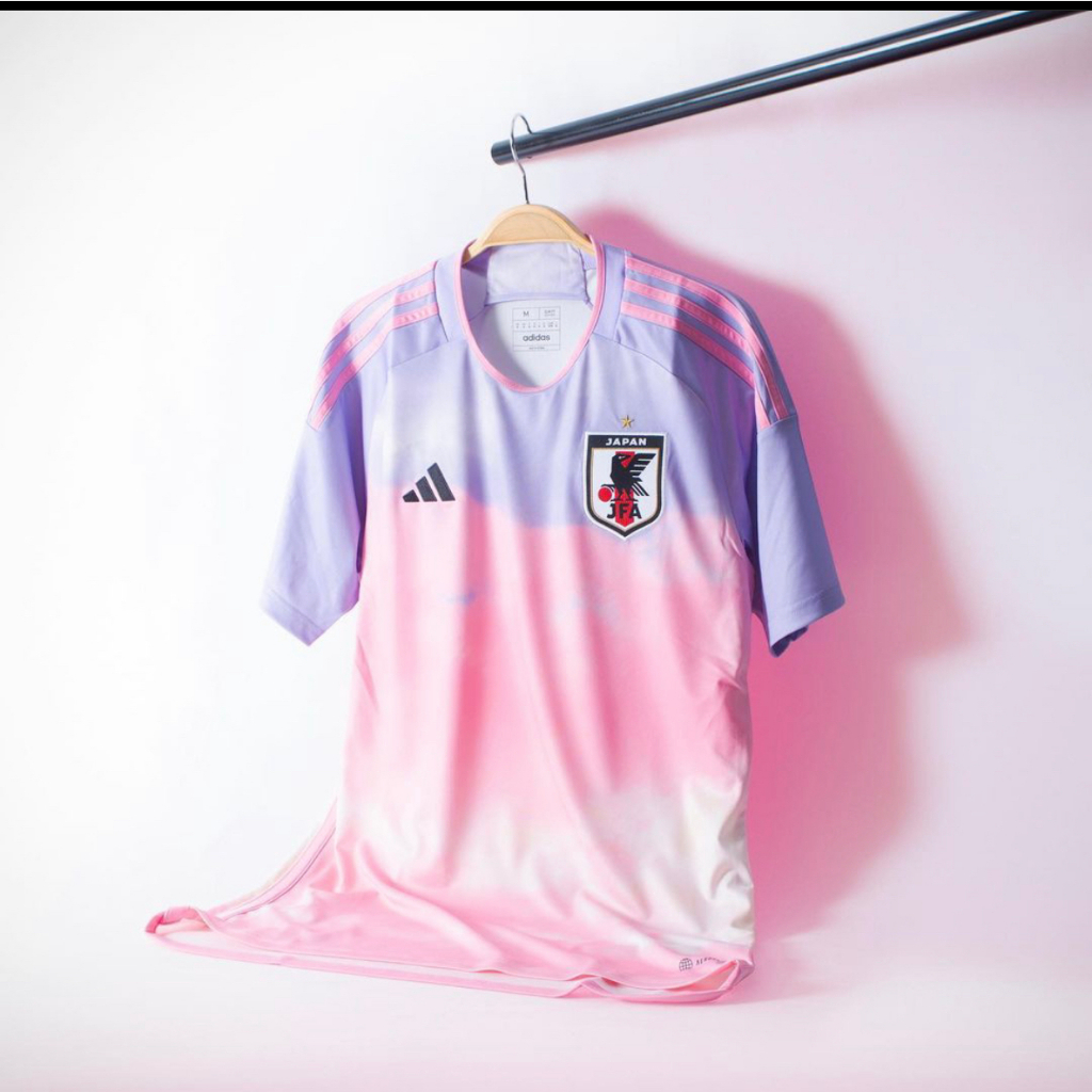Japan 23-24 Fan's Pink Blue Soccer Jersey S-2XL * Stock&Custom ...