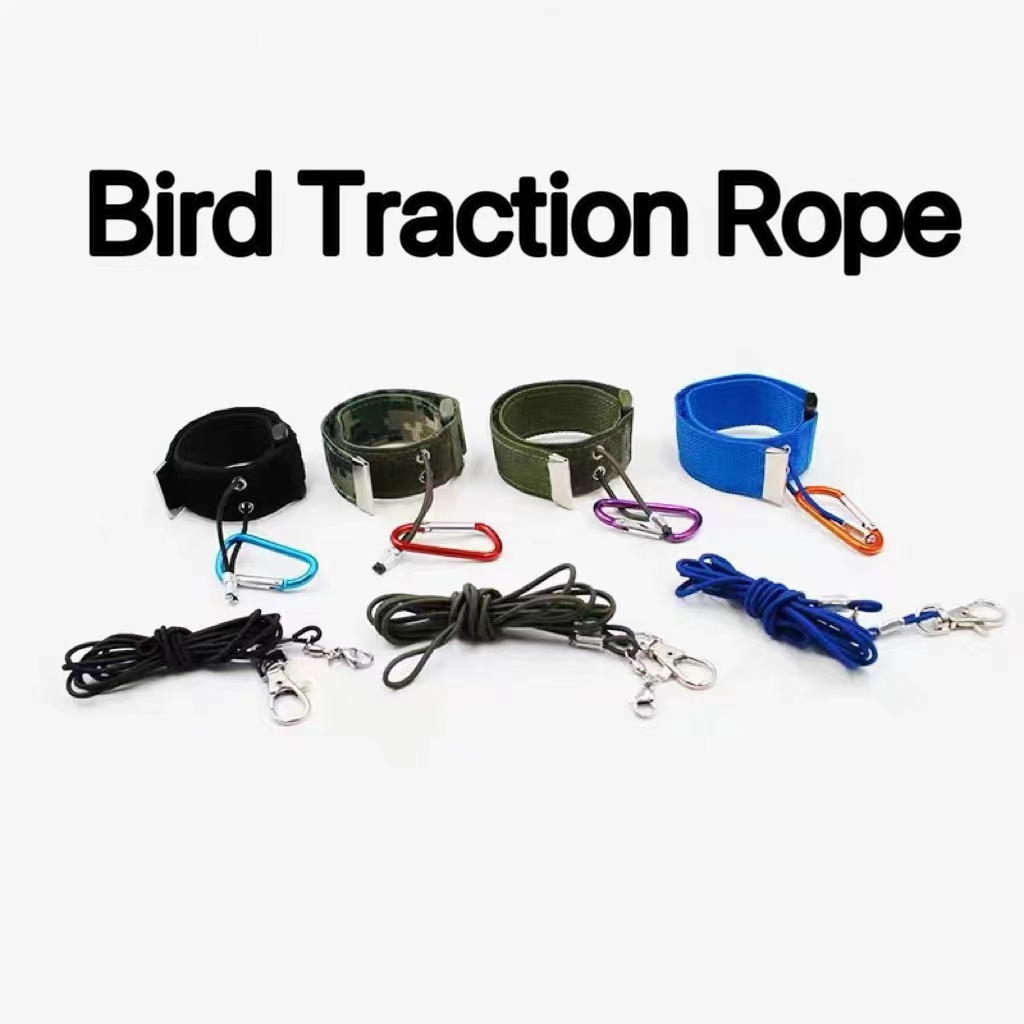 Bird Elastic Nylon Leash 1.5M Budgie Lovebird Peony Cockatiel Monk ...