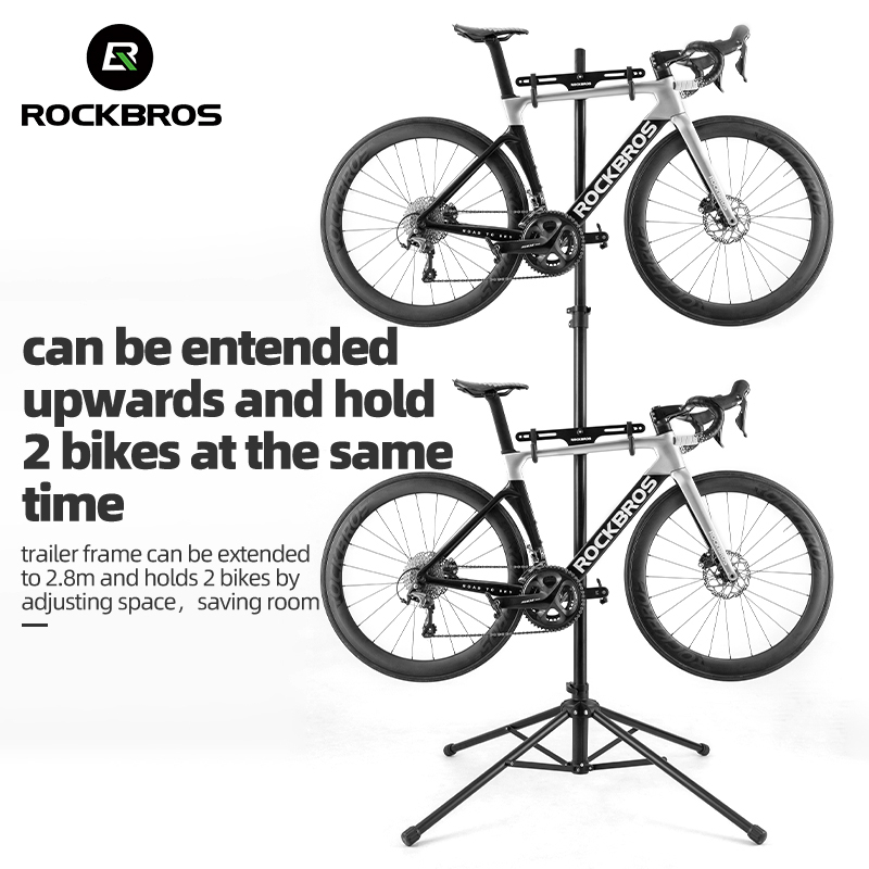 ROCKBROS Bicycle Repair Stand Extended Aluminum Alloy Adjustable ...