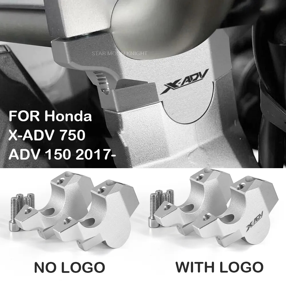 For Honda X-ADV 750 XADV750 ADV160 ADV150 ADV350 Motorcycle Handle Bar Riser Clamp Extend ...