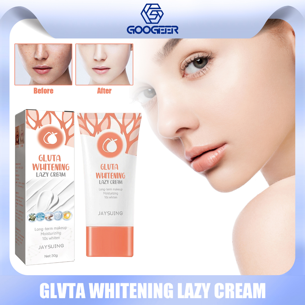 Jaysuing Gluta Whitening Lazy Cream Strong Removal Dark Spot Whitening ...