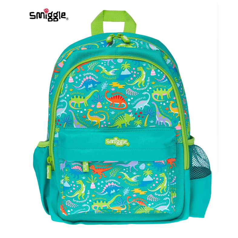 Smiggle Dinosaur Junior Backpack cute Printed school School bag for ...