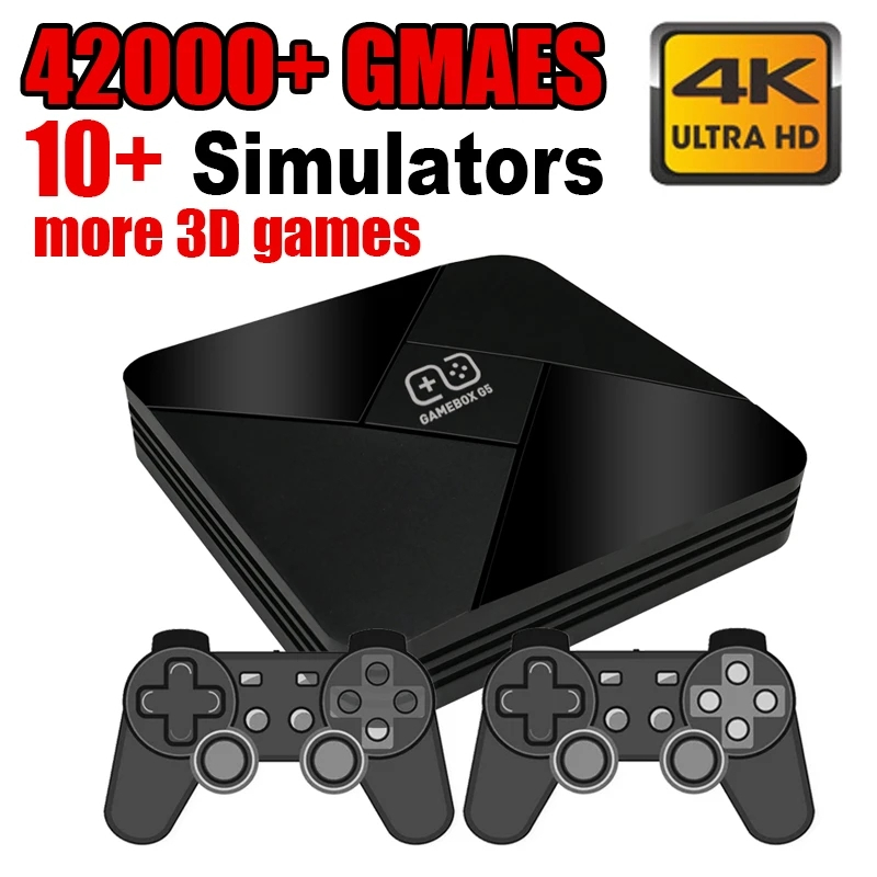 40000 Games Game Box G5 Retro Video Game Console Dual System S905L WiFi ...