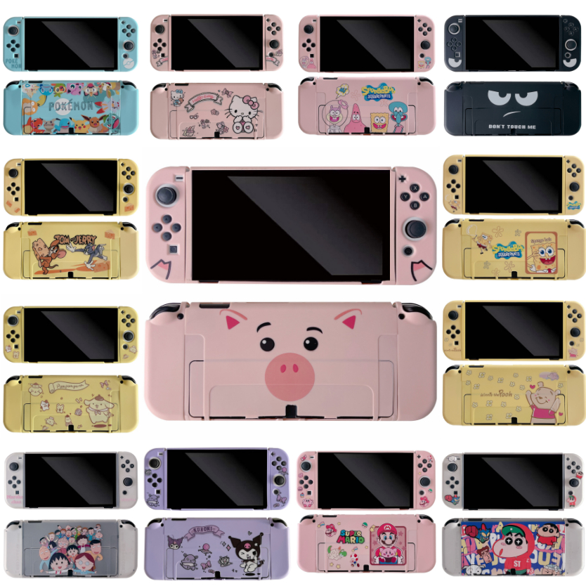Nintendo Switch Oled Case NS Switch cartoon Crayon Shinchan Pokémon TPU ...