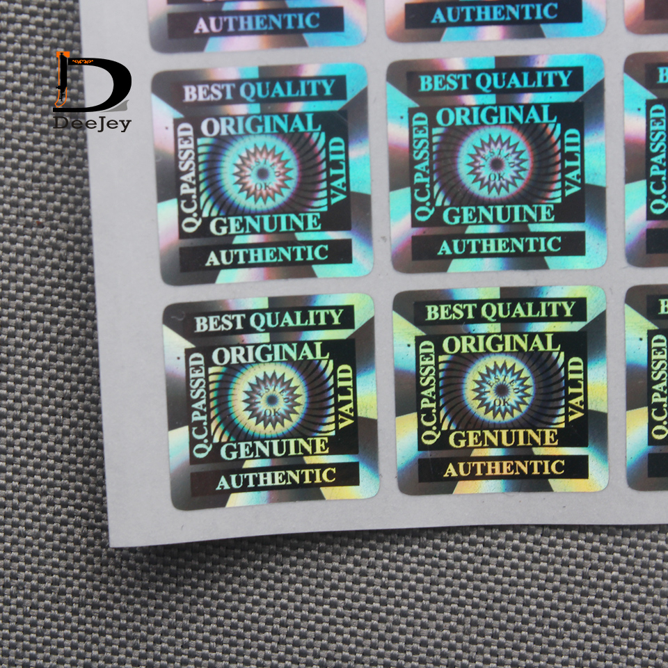 Hologram sticker 15x15mm Genuine Authentic QC passed Valid sticker ...