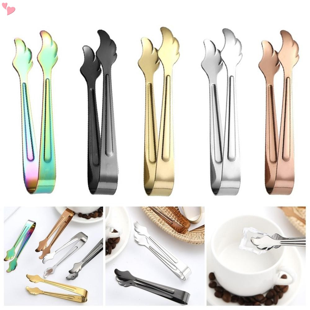 Stainless Steel Ice Cube Clip Sugar Tong Bar Ice-Cube Picker Clamp ...