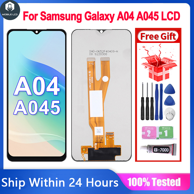 Original LCD With Frame For Samsung Galaxy A04 A045 SM-A045F A045F/DS ...