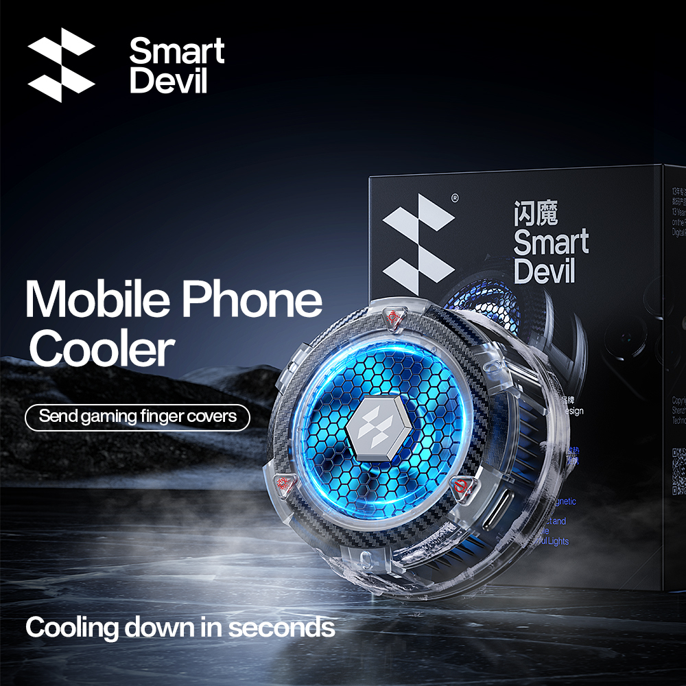 SmartDevil Chargeable Phone Gaming Cooler Portable Mobile Phone ...