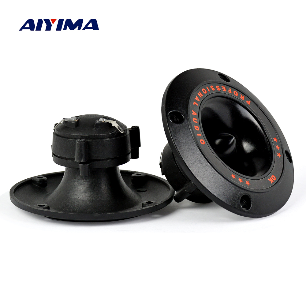 AIYIMA 2Pcs 4Inch 50W Audio Portable Speakers Coil Tweeters Loudspeaker ...