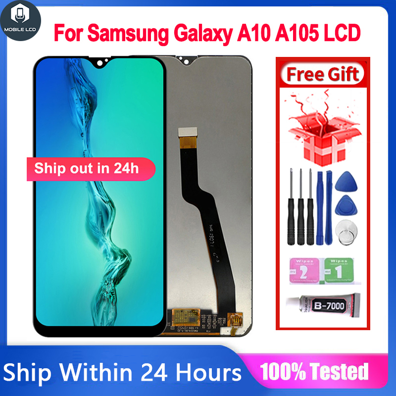 Original LCD Compatible For Samsung Galaxy A10 A105 A105F LCD Screen ...