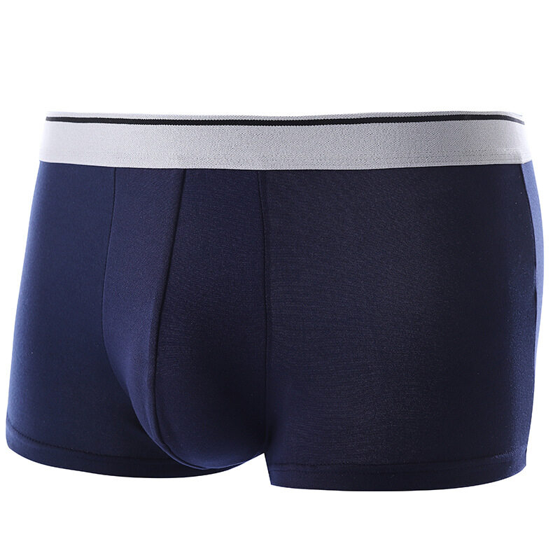 Men Underpants Modal U Convex Waist Breathable Boxer Briefs L-5XL (1PCS ...