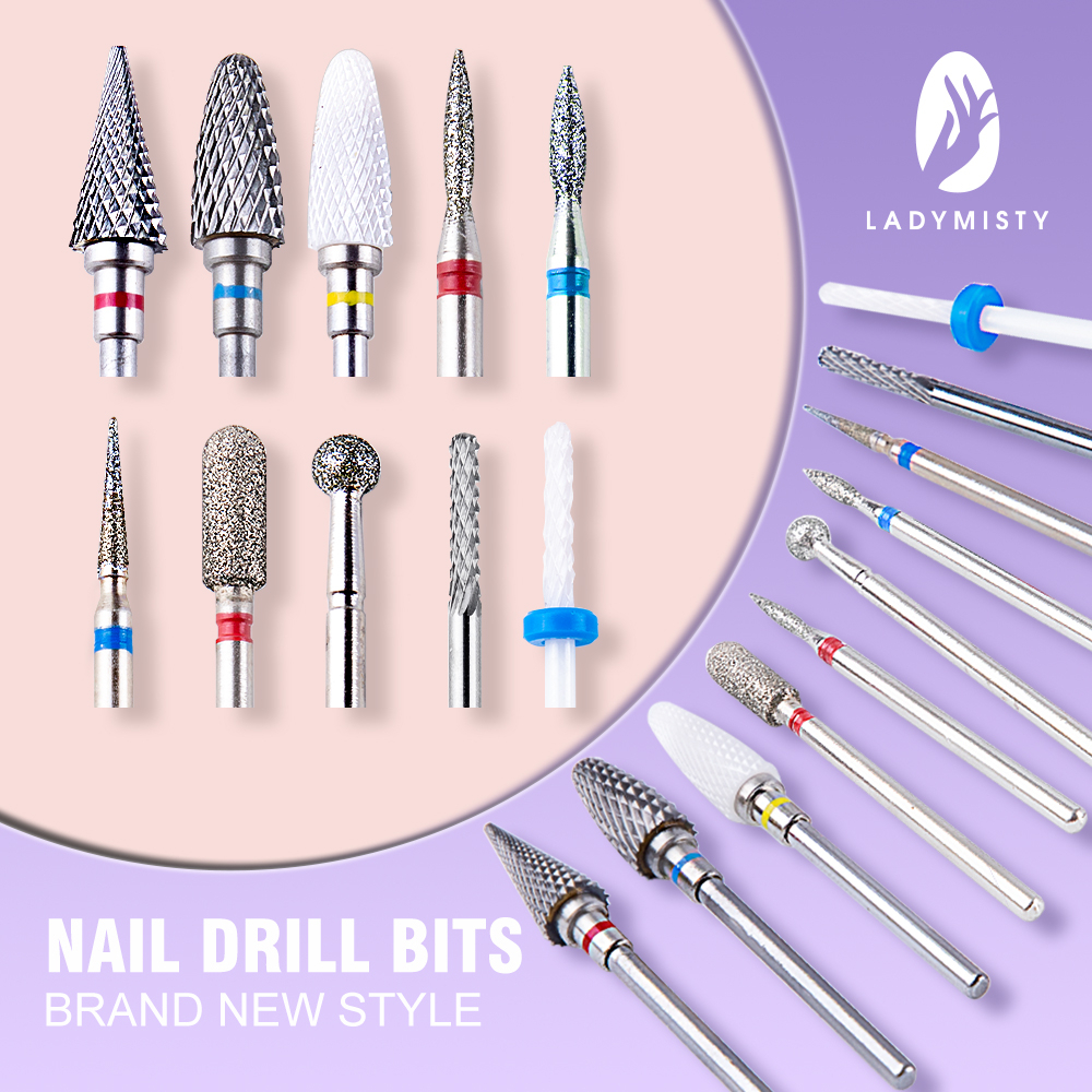 Set Of Tungsten Carbide Ceramic And Diamond Milling Cutters For ...