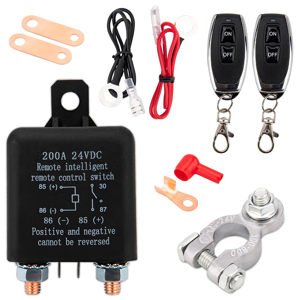 Remote Battery Disconnect Switch, Remote Kill Switch for Truck Car Kill ...