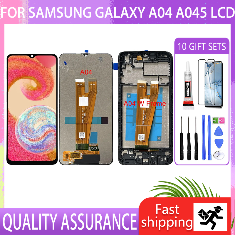 Original For Samsung Galaxy A04 A045 A04S A04E LCD Display Screen With ...