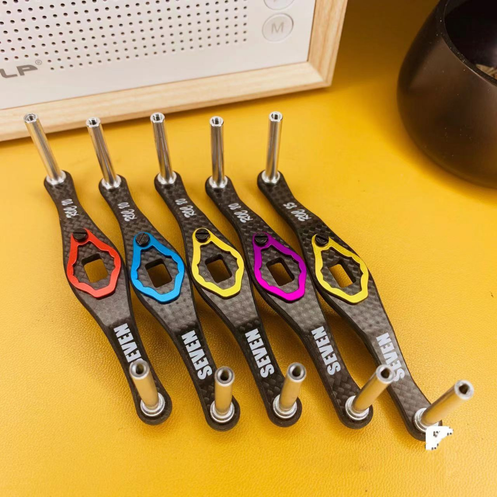 90mm For daiwa/abu Water Droplet Wheel Carbon Fiber Rocker Arm ...