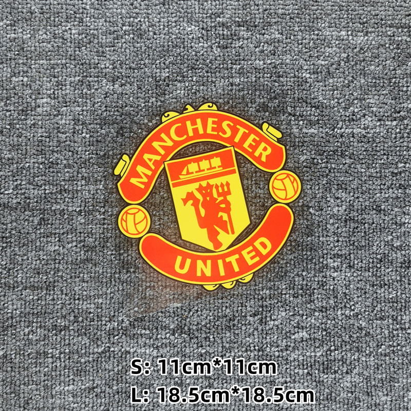 Car Stickers Manchester United Football Reflective Decoration Fuel Tank ...