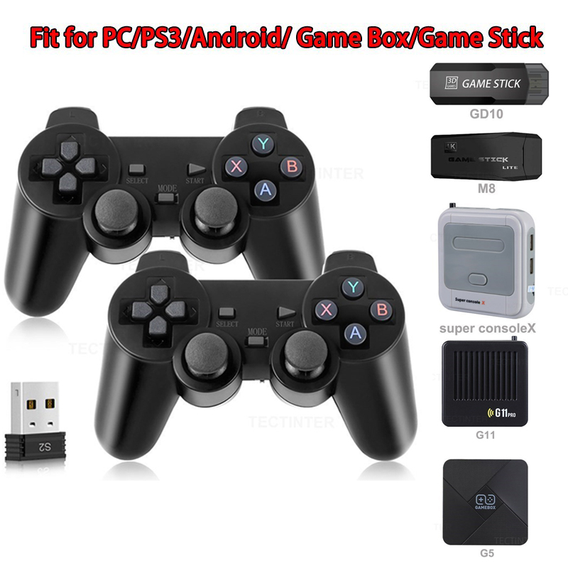 2.4Ghz Wireless PC Controller Joystick Gamepad For Game Stick/Android ...