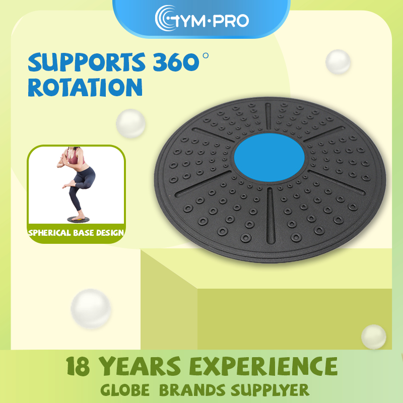 GYMPRO Fitness Balance Board, 36cm- 360° Rotation, for Balance ...