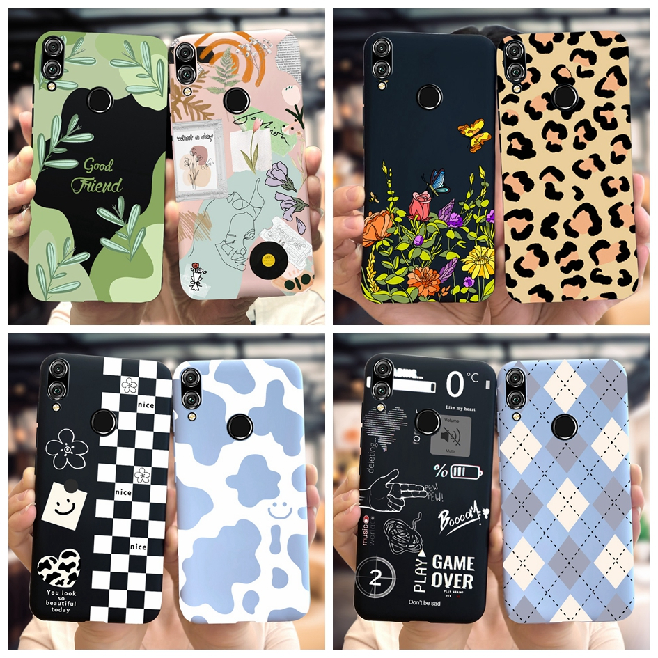 Soft Casing Honor 8X Cover 6.5 inch Luxury Lattice Shockproof Bumper ...
