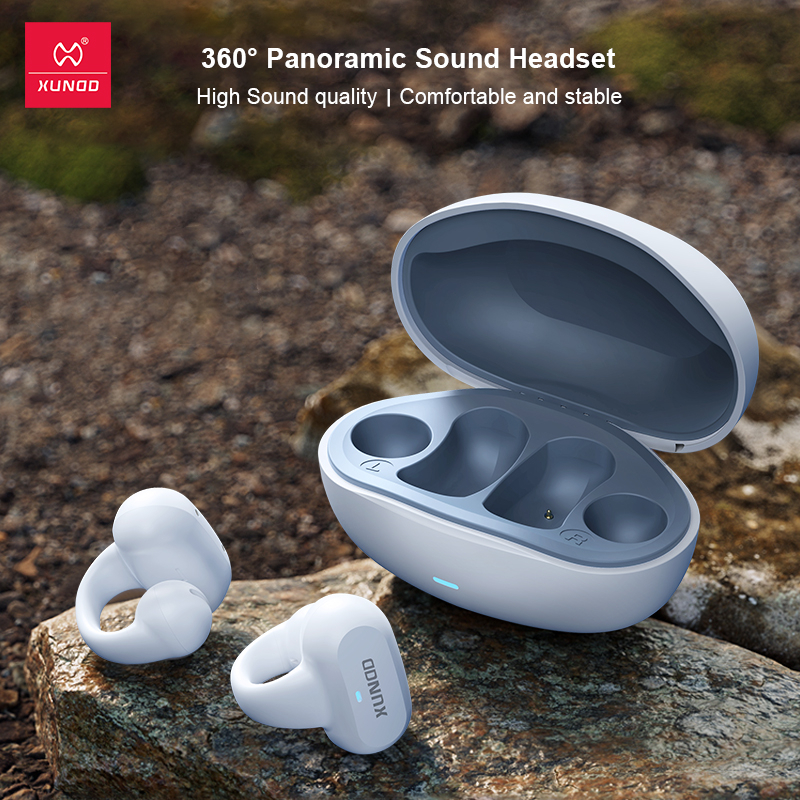 XUNDD X16 TWS Earclip Bone Conduction Unslipable Type-C Interface ...