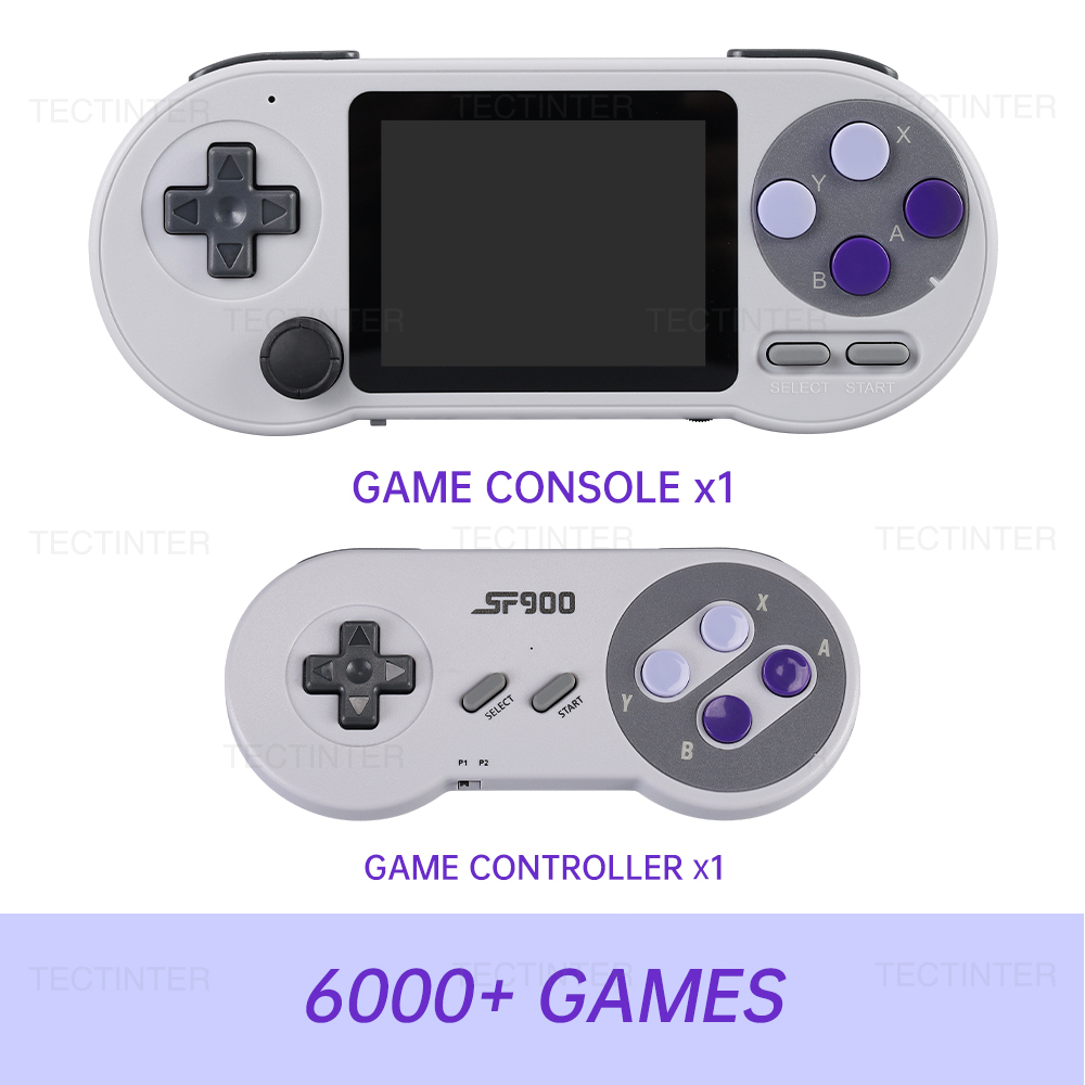 Mini Portable Handheld Game Console 3 inch IPS Screen Video Game ...