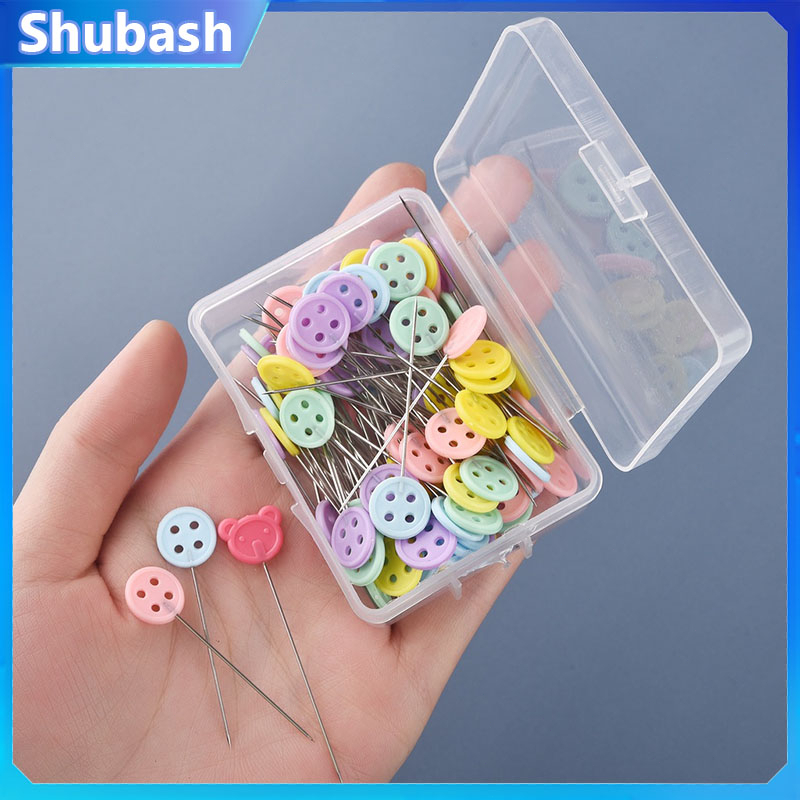 50-100Pcs Postioning Needles thread Pins Embroidery Patchwork Tools ...